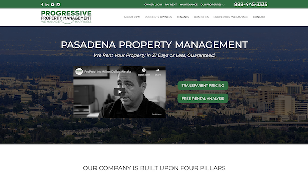 Compare Our Prices | Progressive Property Management
